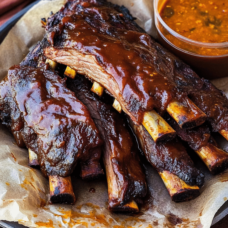 Smoky BBQ Beef Back Ribs